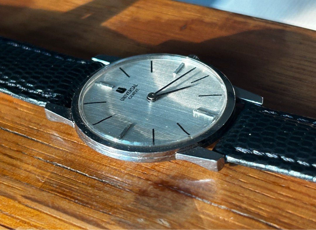 Universal Geneve Brushed Dial Mens Mechanical Watch, Men's Fashion ...