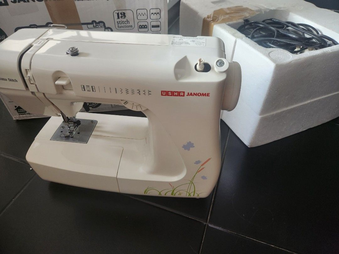 USHA Janome Prima Stitch Electric Sewing Machine., TV & Home Appliances ...