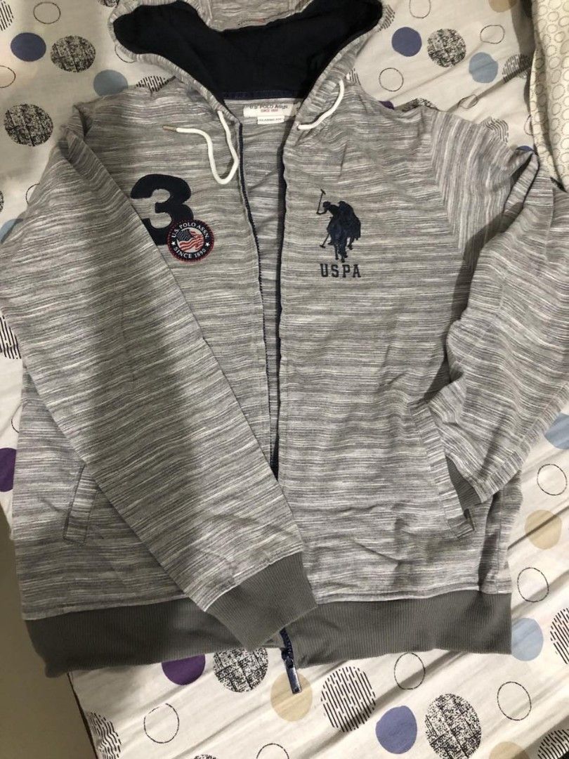 USPA Jacket, Men's Fashion, Coats, Jackets and Outerwear on Carousell