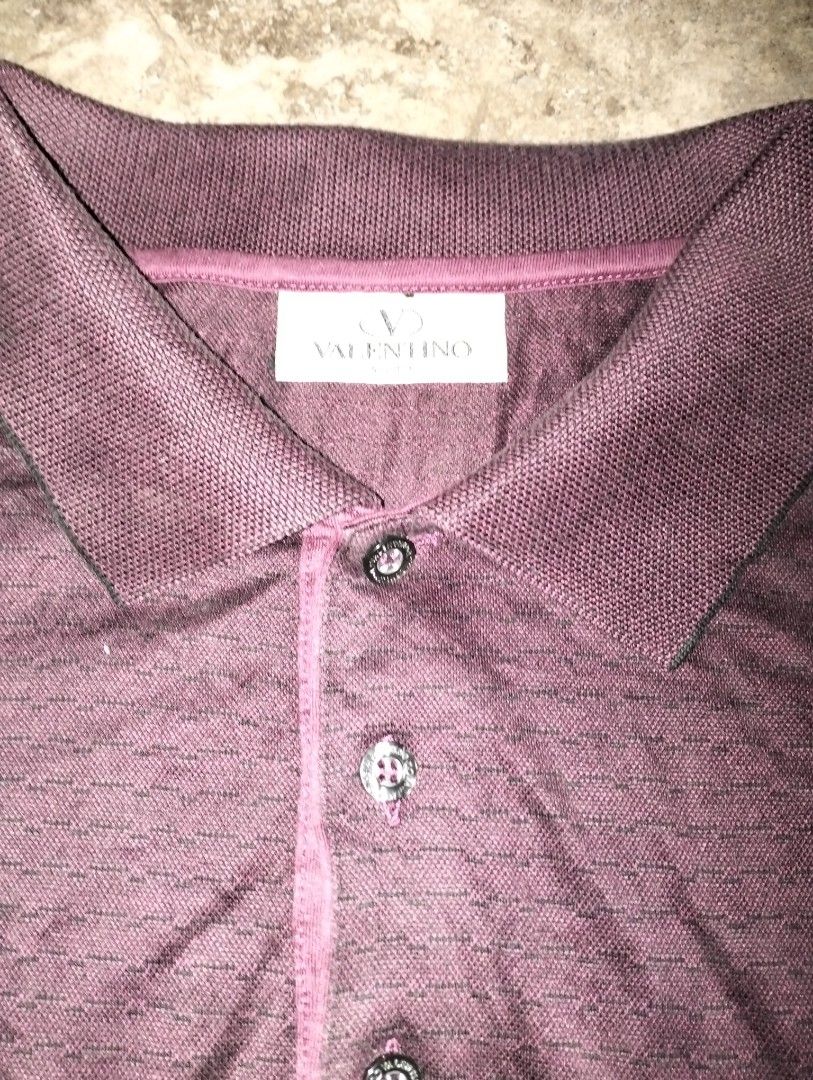 Valentino Studio Luxury, Men's Fashion, Tops & Sets, Tshirts & Polo ...
