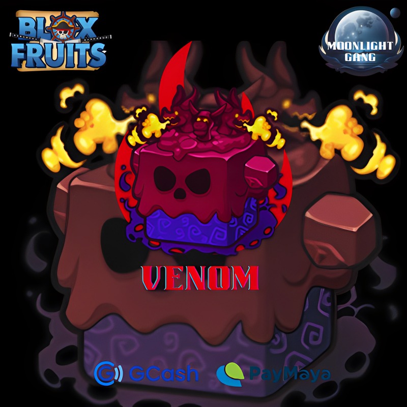 Venom Permanent Fruit - Bloxfruit, Video Gaming, Gaming Accessories, In ...