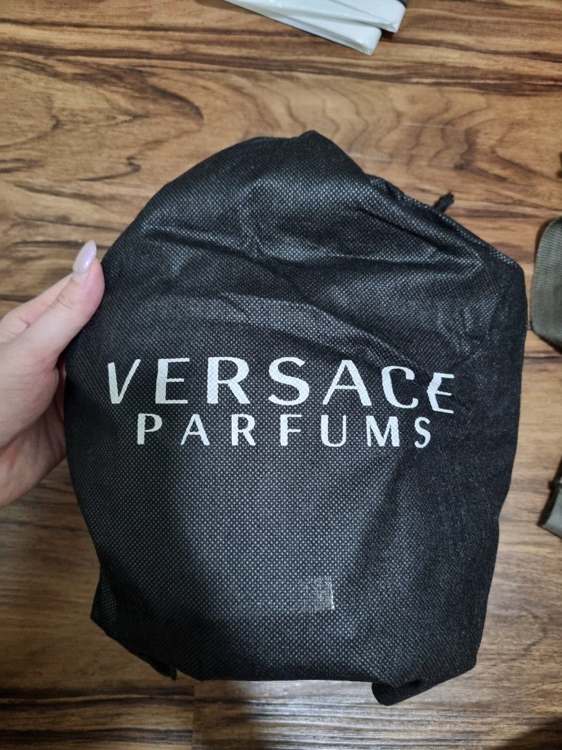 versace parfum bag, Women's Fashion, Bags & Wallets, Cross-body Bags on ...