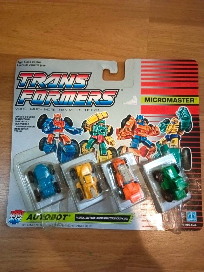 Vintage RARE 1989 - Hasbro - Transformers G1 - Micromaster - Autobot ...