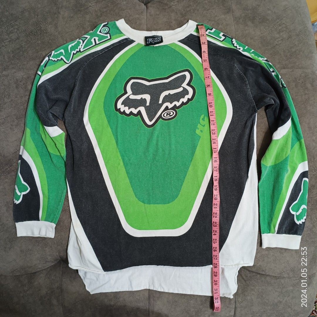 Vintage ORIGINAL Motorcross Fox Racing Jersey Supercross MX Shirt Jersi ...