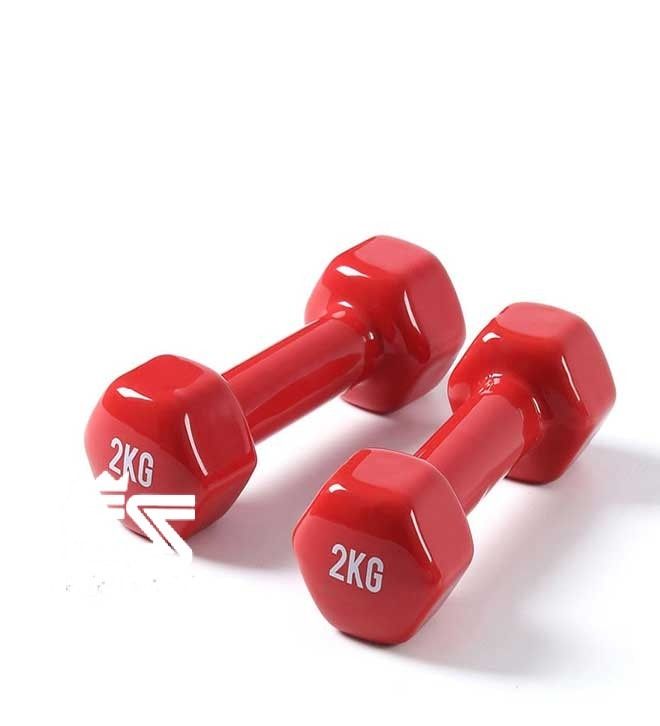 Vinyl Dumbells 1kg to 10kg Pair, Sports Equipment, Exercise & Fitness ...