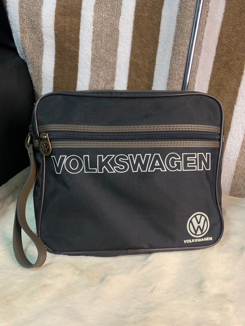 Volkswagen original travel bag with pouch, Men's Fashion, Bags, Sling ...