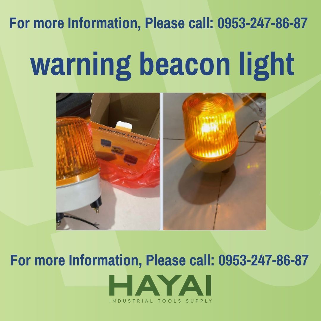 warning beacon light, Commercial & Industrial, Construction Tools ...