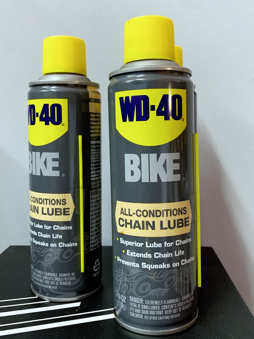 WD-40 All Condition Chain Lube, Sports Equipment, Bicycles & Parts ...