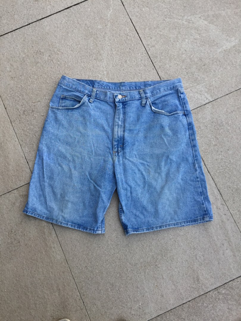 Wrangler Originals Jean Shorts Mens Fashion Bottoms Shorts On Carousell