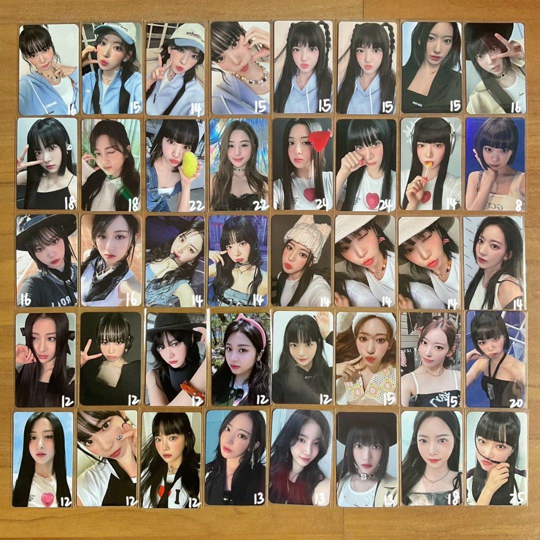 wts lesserafim pobs chaewon sakura yunjin kazuha eunchae fearless ...
