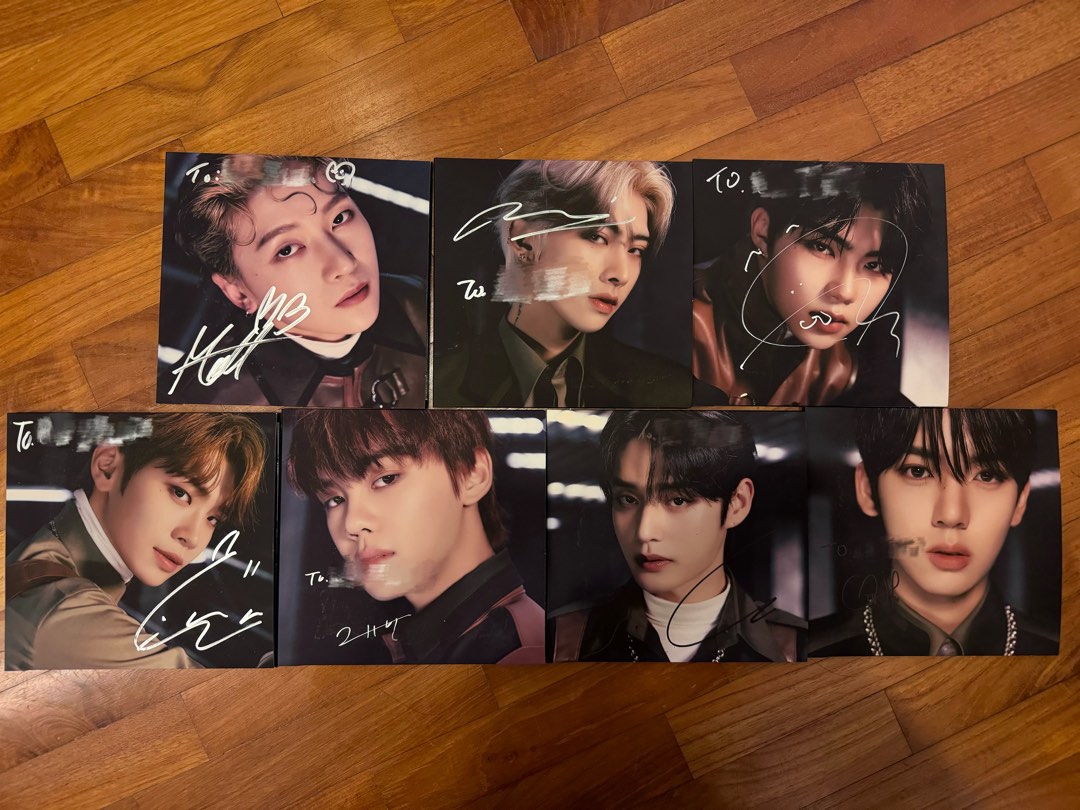 WTS ZB1 Signed ALBUM DIGI Ver (No pc)JIWOONG MATTHEW TAERAE RICKY ...