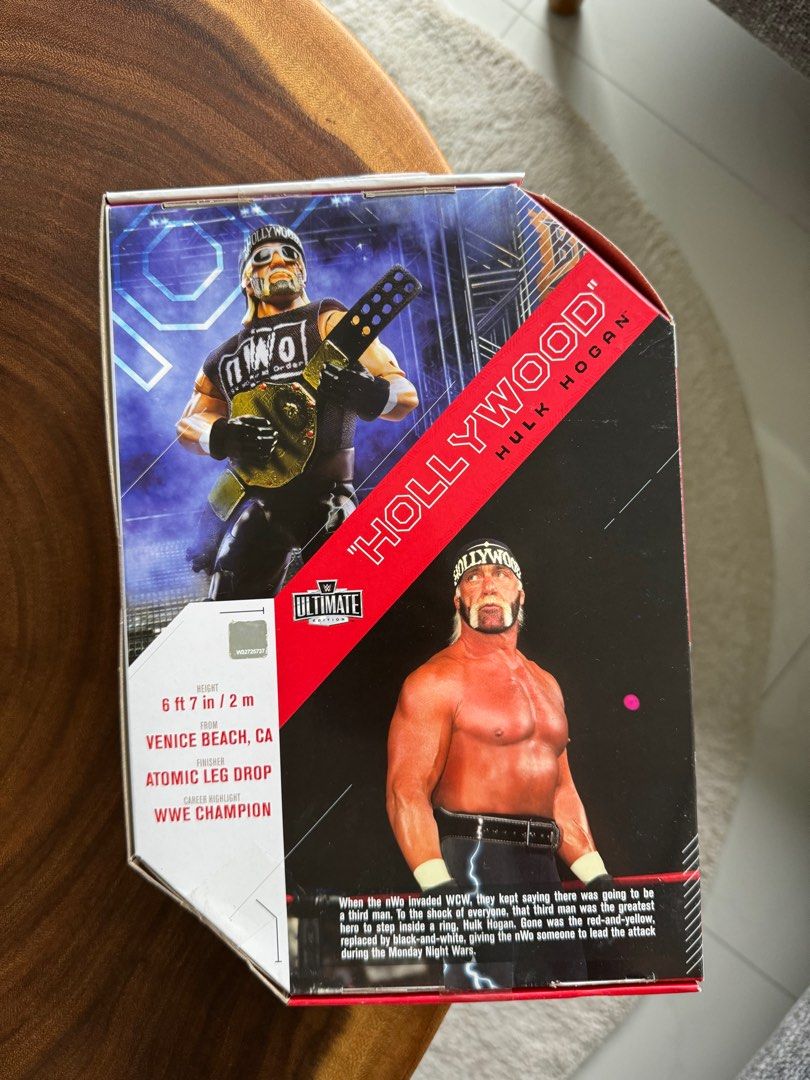 WWE Ultimate Edition NWO Hollywood Hulk Hogan, Hobbies & Toys, Toys ...