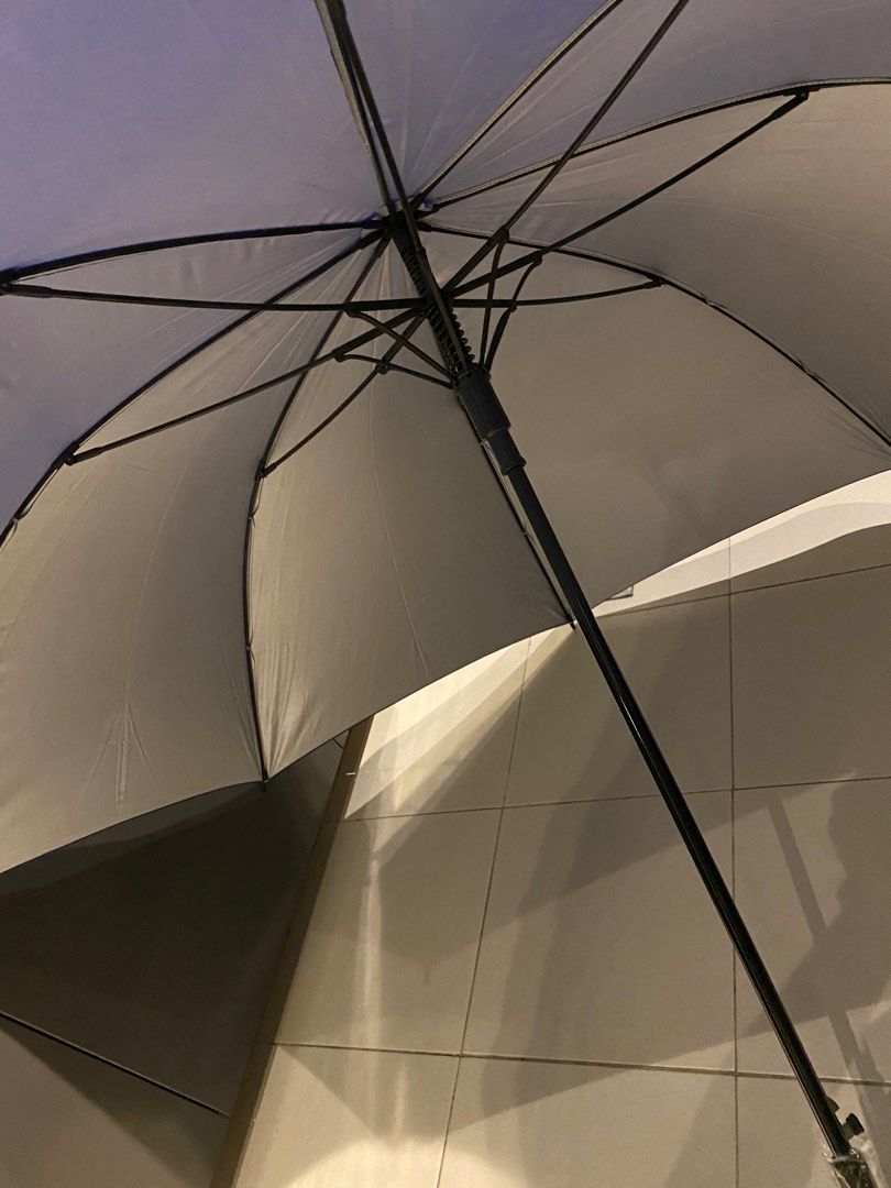 XL UV blue Umbrella (SHELL X UOB CARDS), Hobbies & Toys, Travel ...