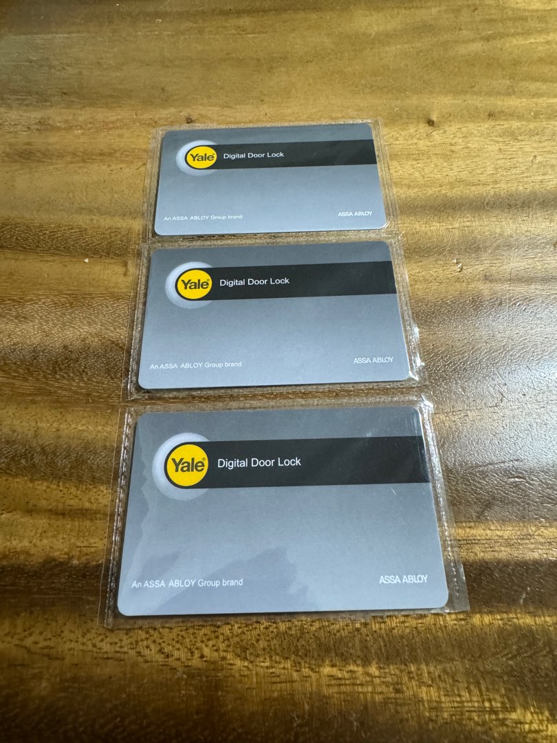 Yale RFID Cards, Furniture & Home Living, Security & Locks, Locks ...