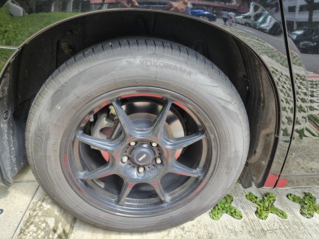 17 inch konig wheels for toyota 5x114.3 with tyres, Car Accessories ...