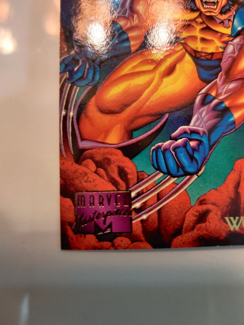 1995 Fleer Marvel Masterpieces Wolverine (Scanlan), Hobbies & Toys ...