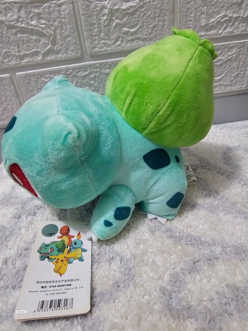 1997 Nintendo Pokemon Bulbasaur Plush Toy, Hobbies & Toys, Toys & Games ...