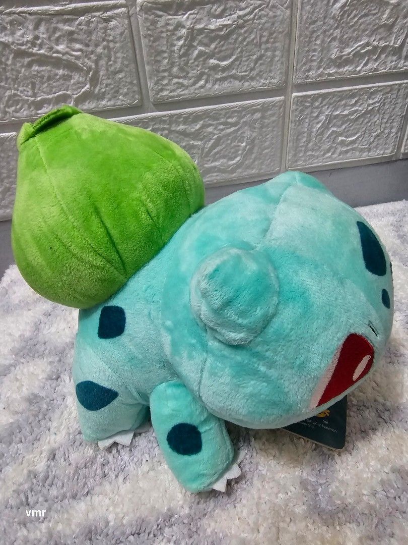 1997 Nintendo Pokemon Bulbasaur Plush Toy, Hobbies & Toys, Toys & Games ...