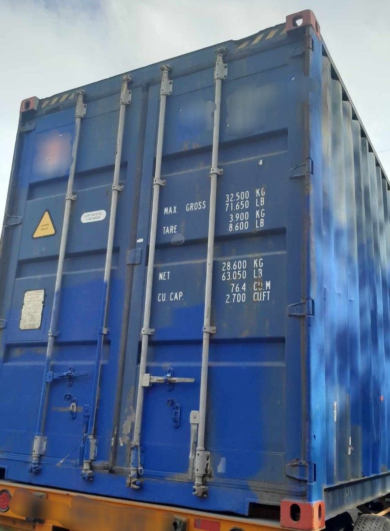 20Ft, 40Ft Std and 40Ft HC Class B Used Container Vans, Commercial ...