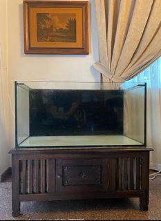 fish tank and cabinet and filter, Pet Supplies, Homes & Other Pet ...