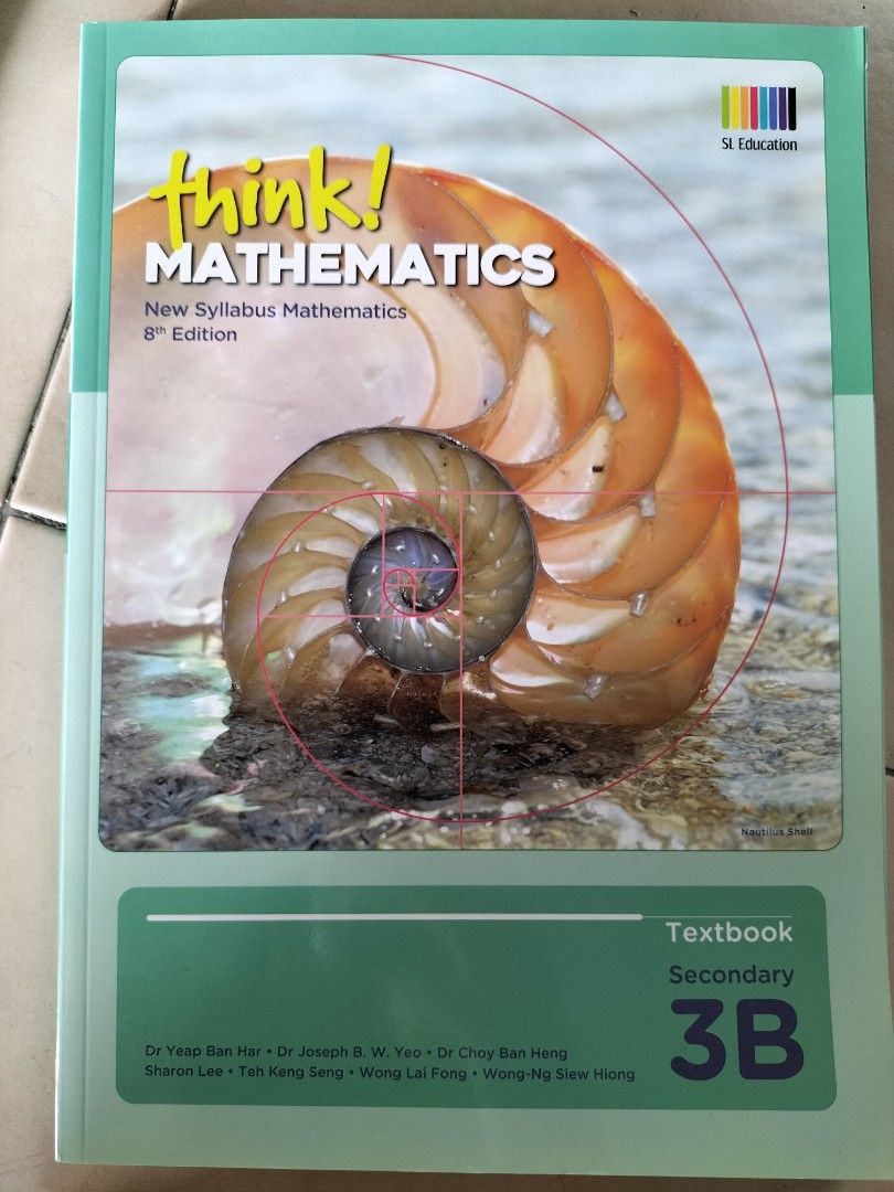 3B think mathematics textbook, Hobbies & Toys, Books & Magazines, Textbooks on Carousell