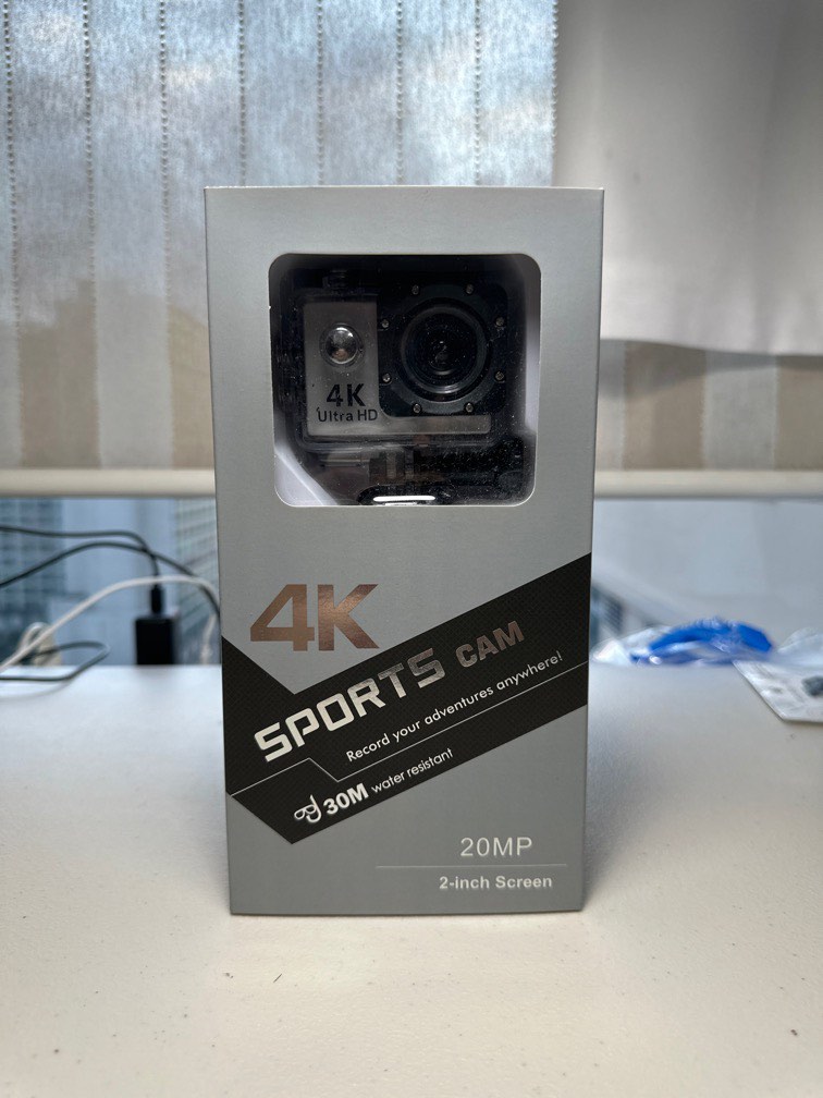 4k sports cam, Photography, Cameras on Carousell