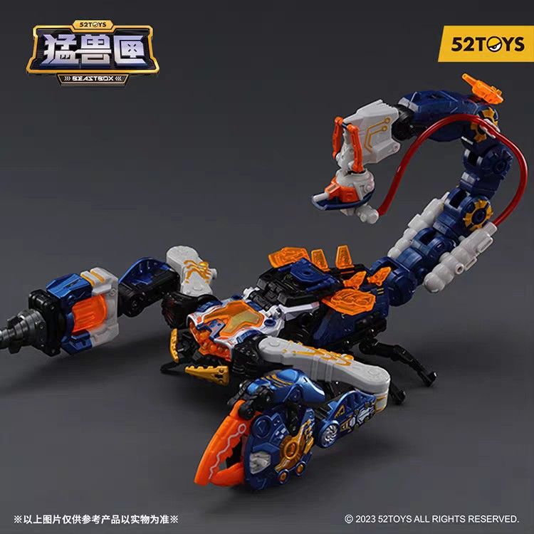 52TOYS BEASTBOX BB-60 HURRICAN THE SCORPION MEGABOX FANTASYBOX BEASTDRIVE TRANSFORMER CUBE TOYS ...