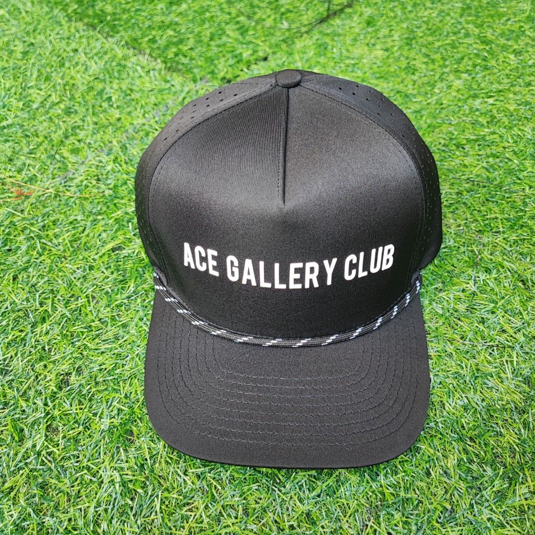 5 panel outdoor drifit rope gold cap by Ace Gallery Club, Men's Fashion ...