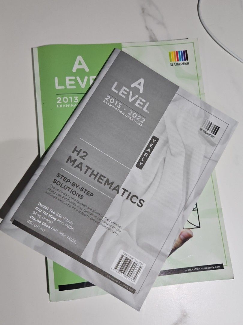 A Level H2 Math TYS, Hobbies & Toys, Books & Magazines, Assessment ...