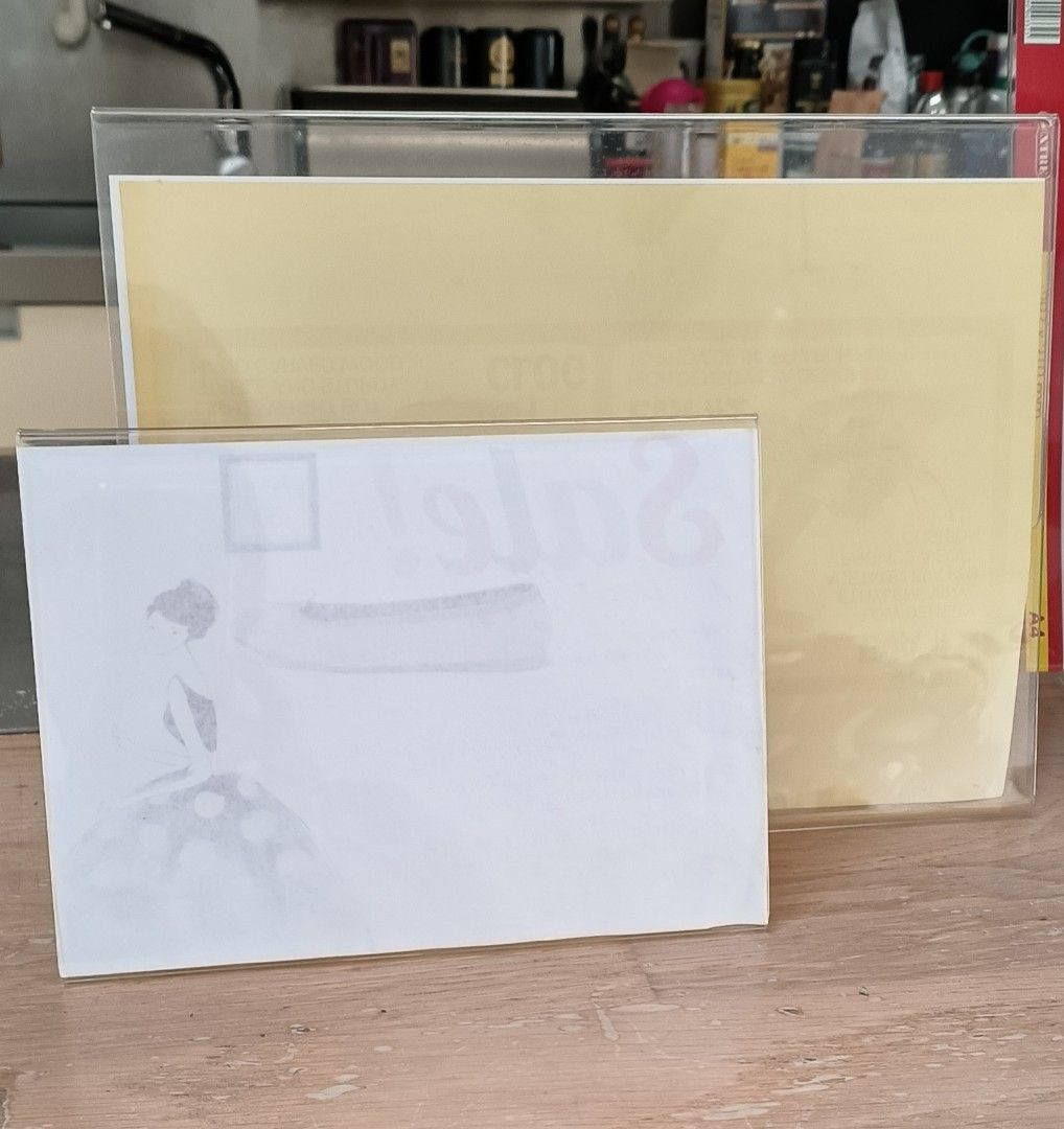 Acrylic Perspex Photo or Display Stands, Furniture & Home Living, Home ...