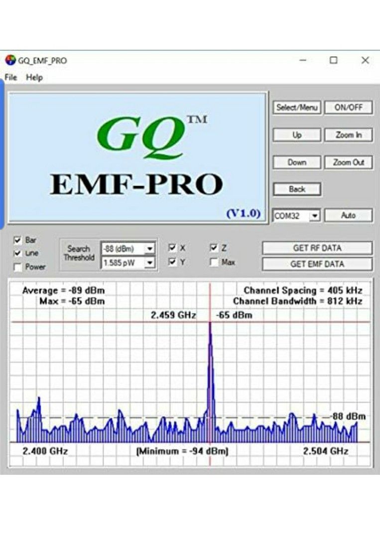 Advanced EMF meter GQ EMF-390V2, Computers & Tech, Office & Business Technology on Carousell