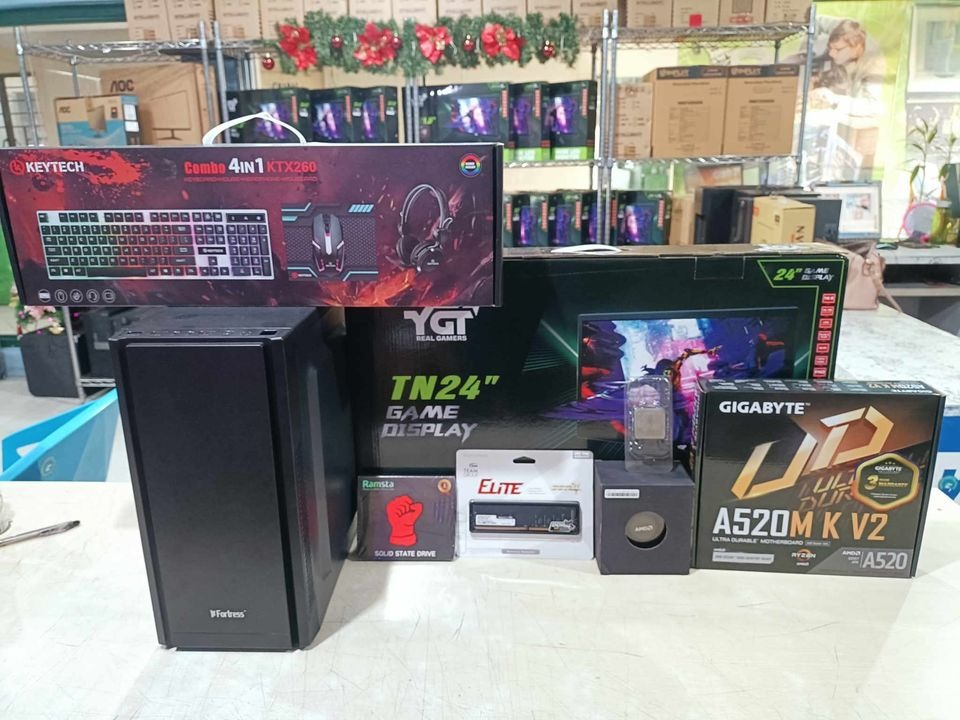 AMD RYZEN 5 2400G DESKTOP COMPUTER PACKAGE, Computers & Tech, Desktops ...