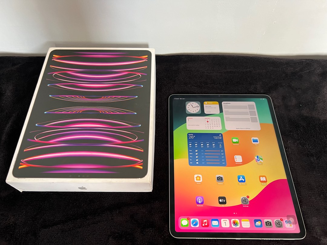 Apple iPad Pro 6th Gen 2022 12.9" | M2 Chip 256gb Wifi + Cellular ...