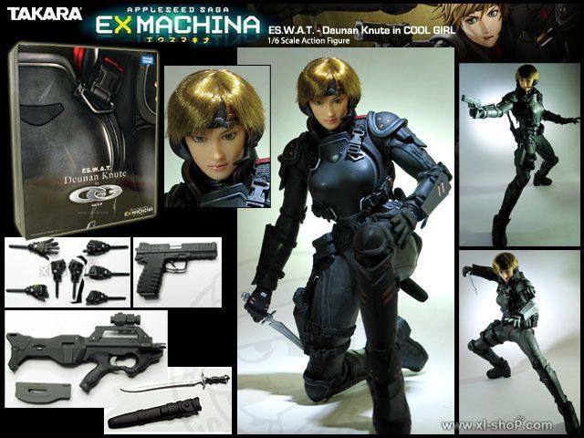 Appleseed Ex-Machina Deunan Knute ES.W.A.T 2.0 Takara Tomy 1/6 Scale ...