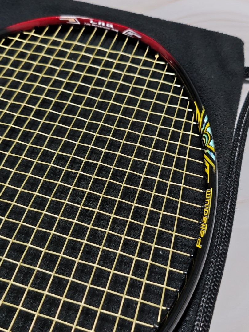 Ashaway Palladium XT 1000 Woven Badminton Racket, Sports Equipment ...