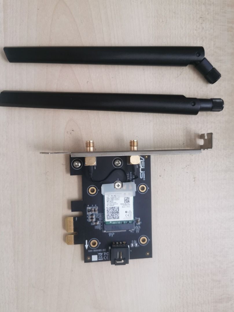 Asus pce-ax3000 pcie WiFi card, Computers & Tech, Parts & Accessories ...