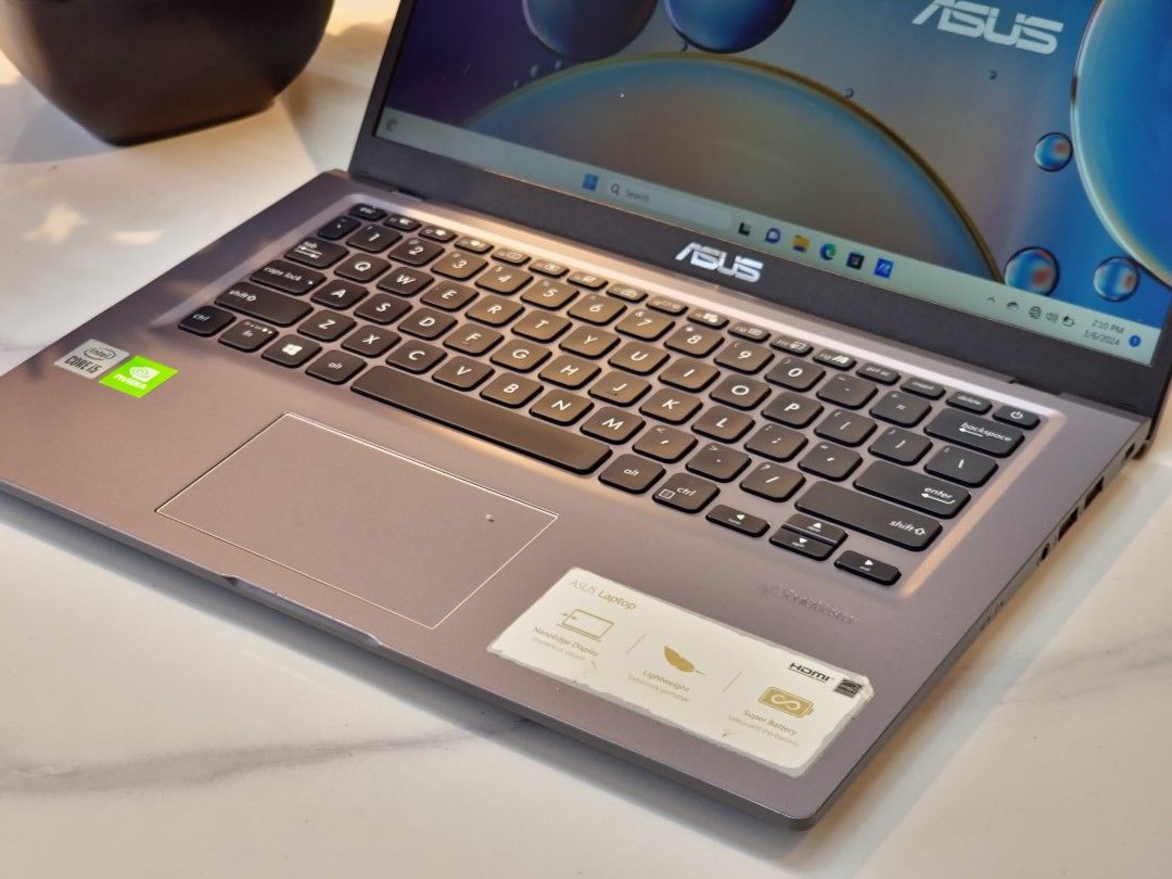 Asus VivoBook X415JP i5 10th Gen 8GB RAM 256GB SSD 1TB HDD FHD MX330 2GB FHD BKLIT KB 14 inch ...