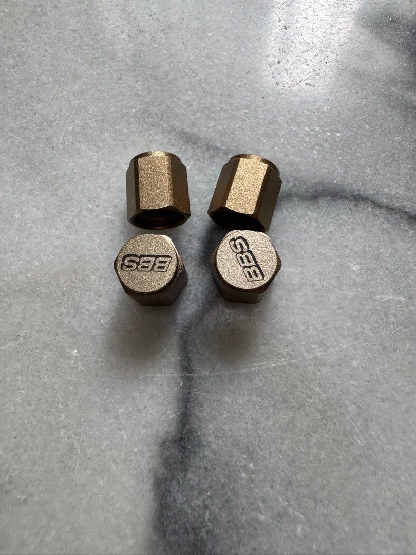 Authentic BBS RI-A forged rim 5x114.3 18x8 +45 with spinning bbs cap, Car Accessories, Tyres ...