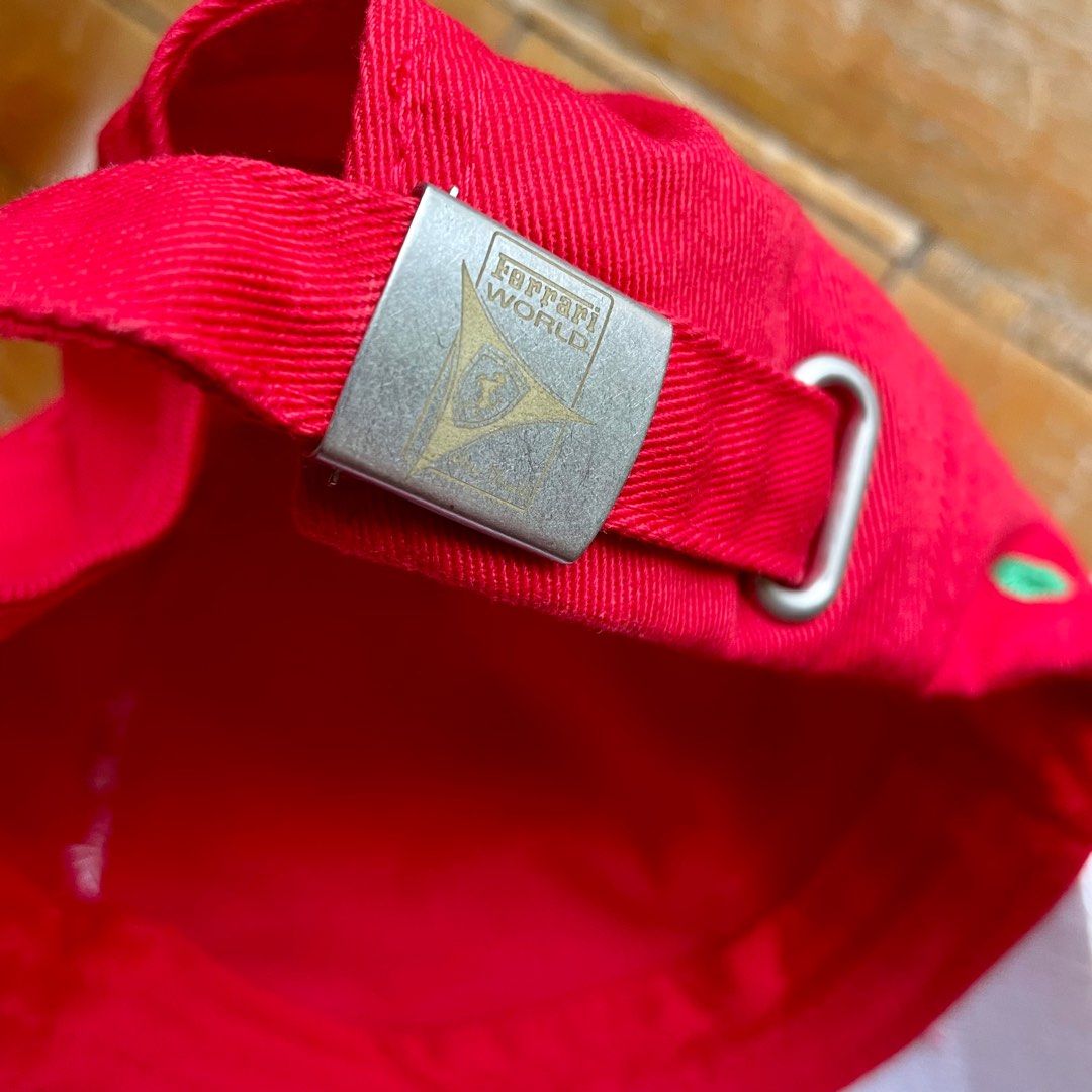 Authentic Ferrari World Abu Dhabi Formula 1 F1 Cap, Men's Fashion, Watches & Accessories, Caps ...