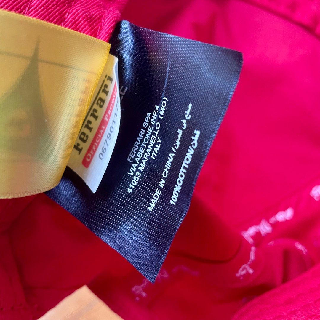 Authentic Ferrari World Abu Dhabi Formula 1 F1 Cap, Men's Fashion, Watches & Accessories, Caps ...