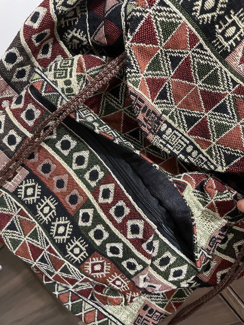 Aztec Backpack from Thailand, Women's Fashion, Bags & Wallets ...