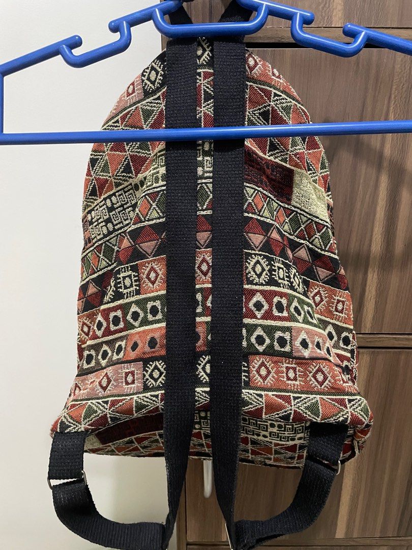 Aztec Backpack from Thailand, Women's Fashion, Bags & Wallets ...