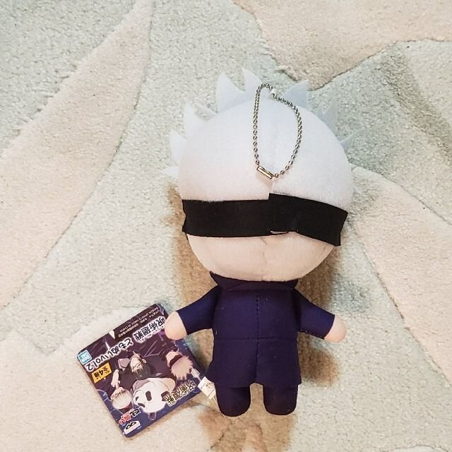BANDAI JJK Official Merchandise 18CM Tomonui Keychain Plushie - Gojo ...