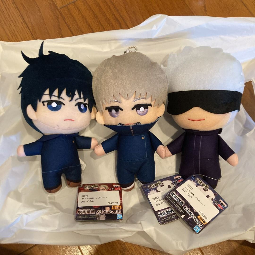 BANDAI JJK Official Merchandise 18CM Tomonui Keychain Plushie - Gojo ...
