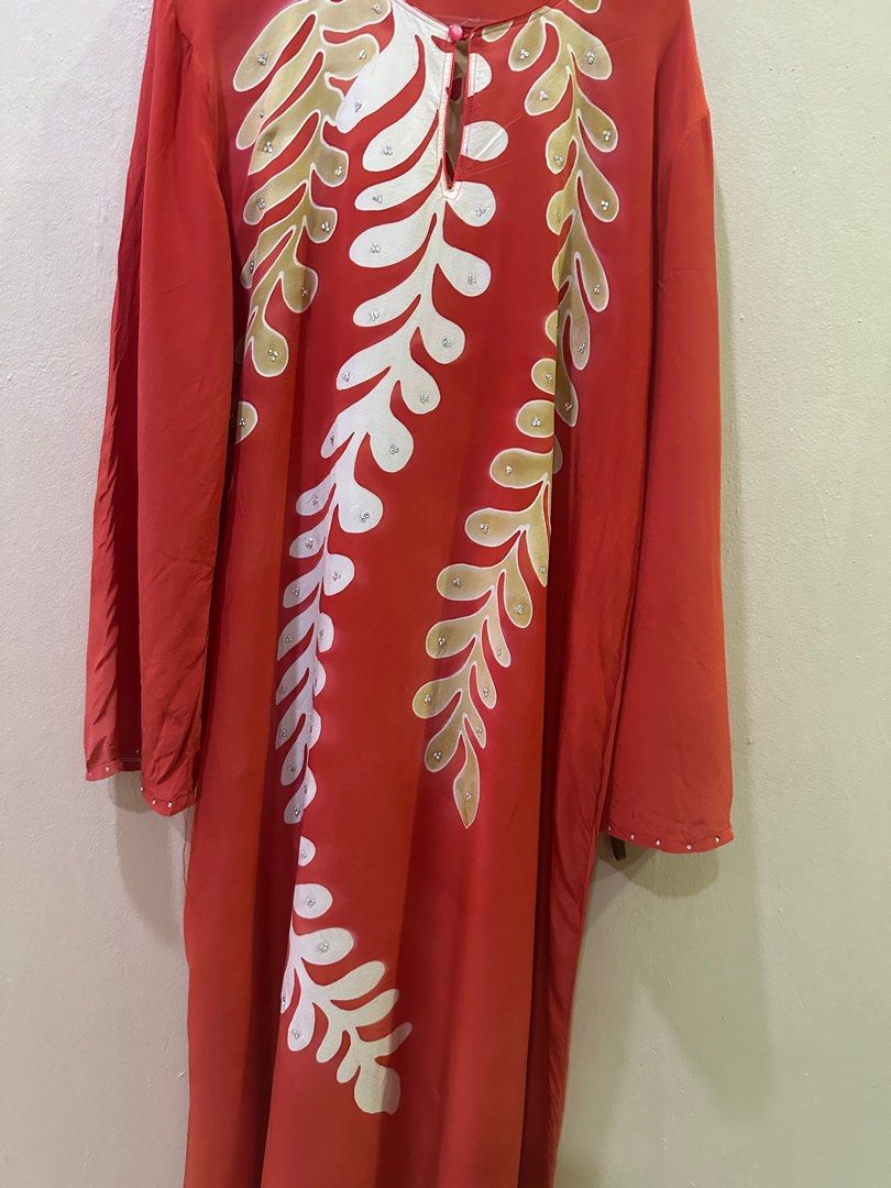 batik sutera crepe silk, Women's Fashion, Dresses & Sets, Traditional ...