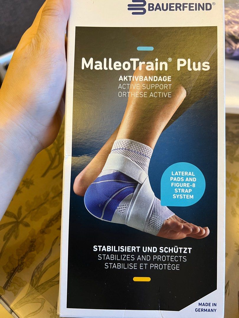 Bauerfeind Malleotrain Plus, Health & Nutrition, Braces, Support ...