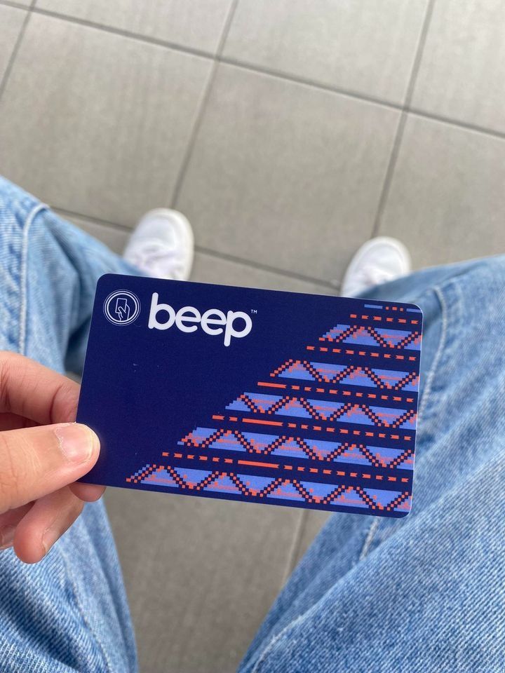 BEEP CARD FOR LRT, MRT AND BGC BUS, Hobbies & Toys, Travel, Travel ...