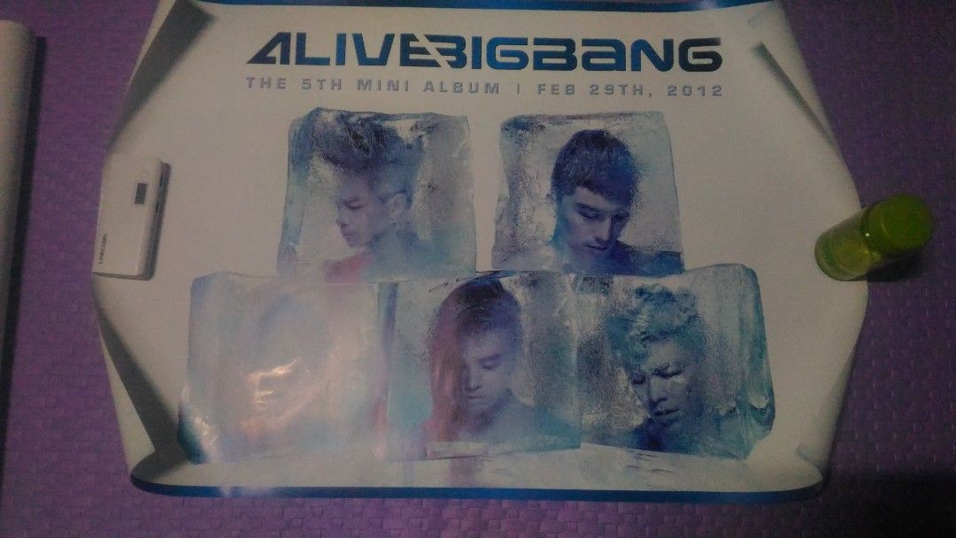 Big bang poster seungri g dragon se7en, Hobbies & Toys, Memorabilia & Collectibles, K-Wave on ...