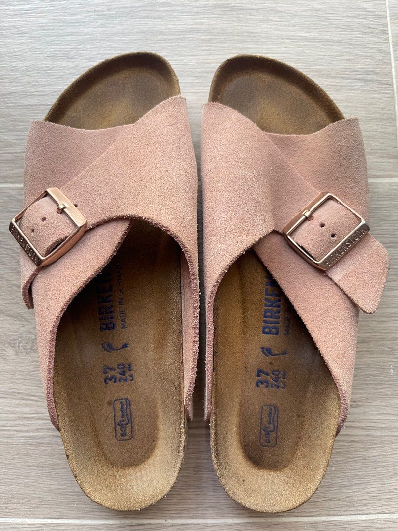 Birkenstock Slippers Womens Fashion Footwear Flats And Sandals On Carousell