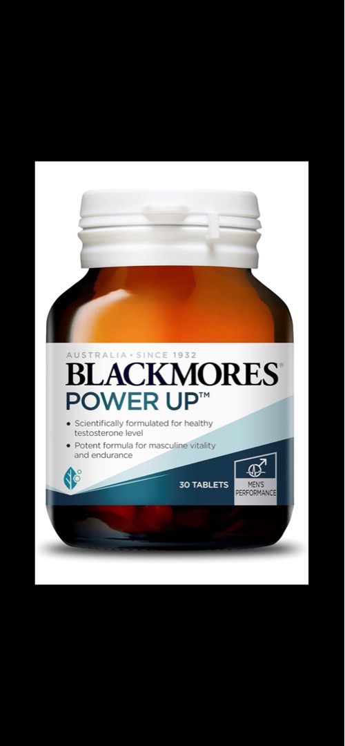 Blackmores Power Up, 30 Tablets, Health & Nutrition, Health Supplements ...
